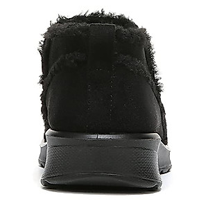 BZees Womens Glide Slip-On Ankle Boot Black 8.5 W