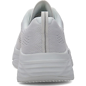 Skechers Women's MAX Cushioning Elite-Destination Point Sneaker, White, 8