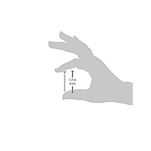 Hillman 47687 Galvanized Phillips Drive Deck Screw, 6 X 1-5/8-Inch, 200 Pack