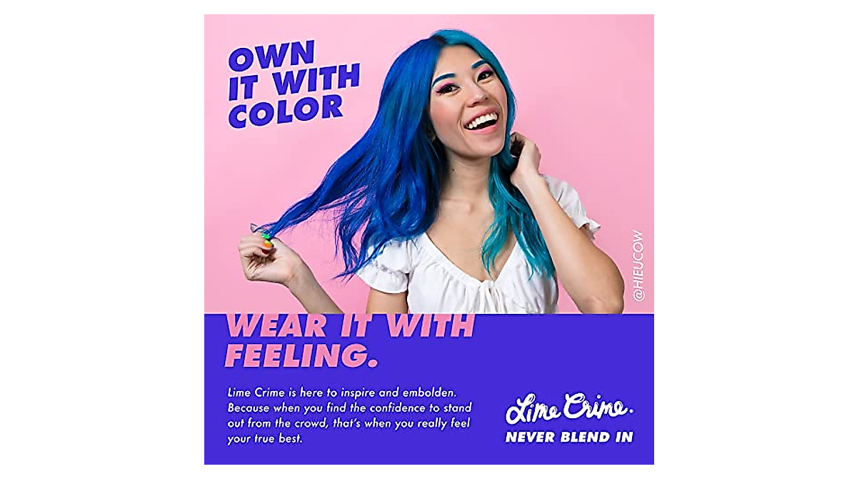 Lime Crime Unicorn Hair Dye Flaming Red | Vibrant Vegan Hair Color