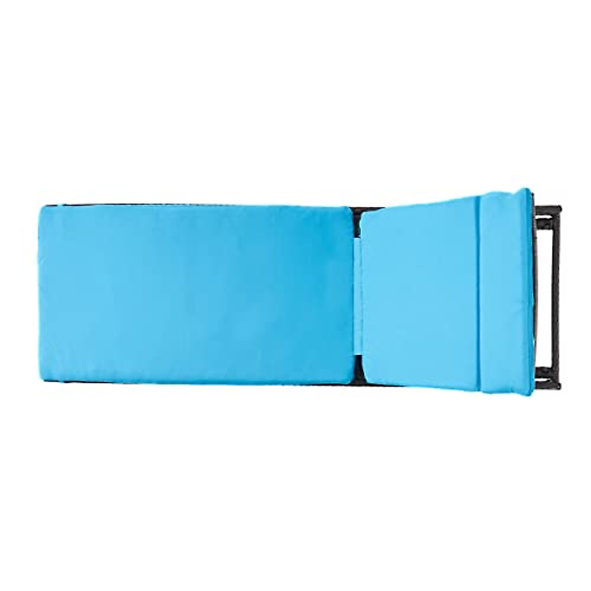 Christopher Knight Home Salem Outdoor Wicker Adjustable Chaise Lounges with Cushions, 2-Pcs Set, Multibrown / Blue