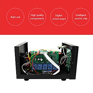 Yinleader Voltage Converter Transformer(220V to 110V, 110V to 220V) Step Up/Down Transformer Converter 110/120 Volt - 220/240 Volt - Circuit Breaker Protection (TMK-1600)
