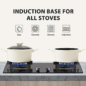 Velosan Stockpot 24cm 9.45in 5.18QT Soup Pot