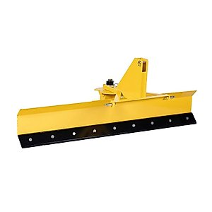 Titan Attachments 7 FT Rear Blade for Grading and Scraping with Manual Rotation