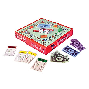 Worlds Smallest Board Games Set of 4 - Scrabble, Monopoly, Operation, Candy Land (Bundle)