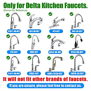 Replacement Spray Hose for Delta RP50390 RP62057 RP74608 Pull Out and Pull Down Kitchen Faucet Hose Replacement Parts