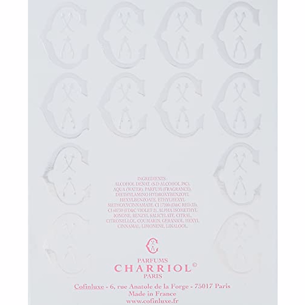 Charriol Young For Ever 100ml/3.4oz Eau De Toilette Spray EDT Perfume For Women