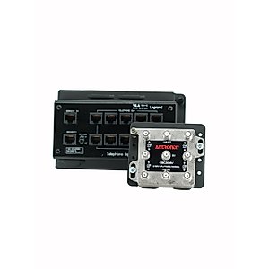 On-Q CO1045 8x10 Combo Module Rj45 W/Rj31x, 10X9, Black