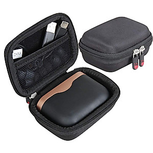 Hermitshell Hard EVA Travel Case for Sony WF-1000XM3 Industry Leading Noise Canceling Truly Wireless Earbuds (Black)
