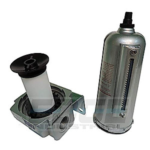 THB 1/2" Heavy Duty Particulate Filter Moisture Trap Water seperator w/Auto Automatic Drain