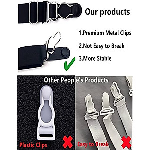 ohyeah Valentine Garter Belt Lingerie Plus Size Garter Belts for Thigh Highs Stockings with Thong Pantie Sets 2 Pcs High Waisted Red Garter Set Lace Suspender Belt with 4 Straps Clip