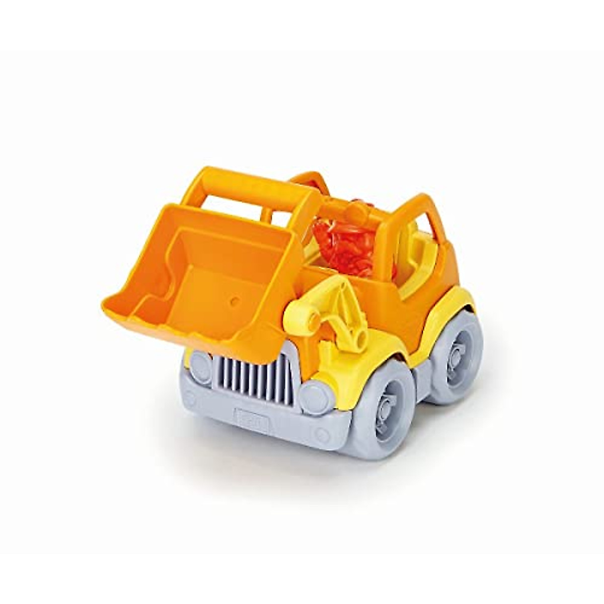 Green Toys Scooper Construction Truck, Yellow/Orange