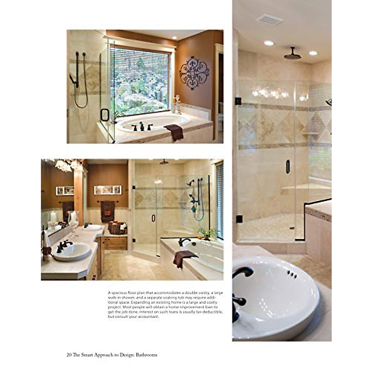 Bathrooms, Revised & Updated 2nd Edition: Complete Design Ideas to Modernize Your Bathroom (Creative Homeowner) 350 Photos; Plan Every Aspect of Your Dream Project (Smart Approach to Design)