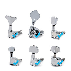 Hexagonal Drill Bit Tuning Peg Winder For Electric Acoustic Guitar Bass String Change Maintenance, Attaches to Power Screwdriver or Power Drill