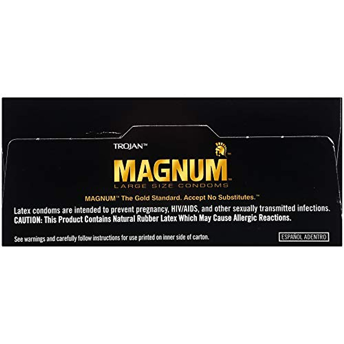 TROJAN Magnum Lubricated Large Condoms, Comfortable and Smooth Lubricated Condoms for Men, America’s Number One Condom, 36 Count Pack