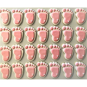 Foot/Footprint Cookie Cutter, 3.75" Made in USA by Ann Clark