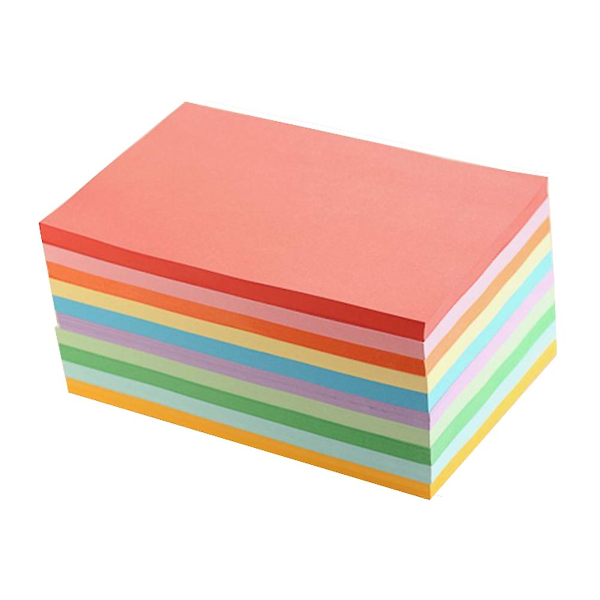 100 Sheets Colored Paper Printing Paper Copy Paper A4 Size Double Sided Lightweight Paper Construction Paper for Office School Statiionary Supply Art