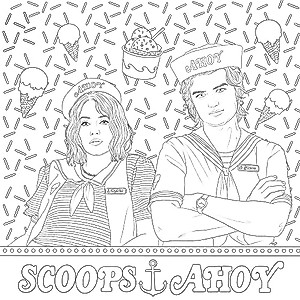 Stranger Things: The Official Coloring Book