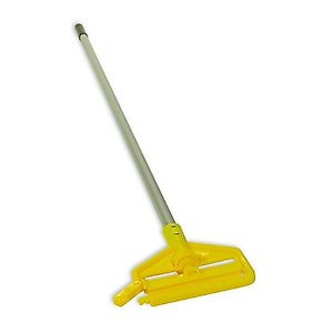 Rubbermaid Commercial invader 60 Inch Vinyl Aluminum Wet Mop Handle, (FGH136000000)