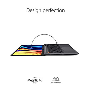 ASUS VivoBook S 15 Slim Laptop, 15.6” FHD Display, AMD Ryzen 9 6900HX CPU, AMD Radeon Graphics, 16GB RAM, 1TB SSD, Windows 11 Home, Fingerprint Reader, Indie Black, S3502RA-DB94