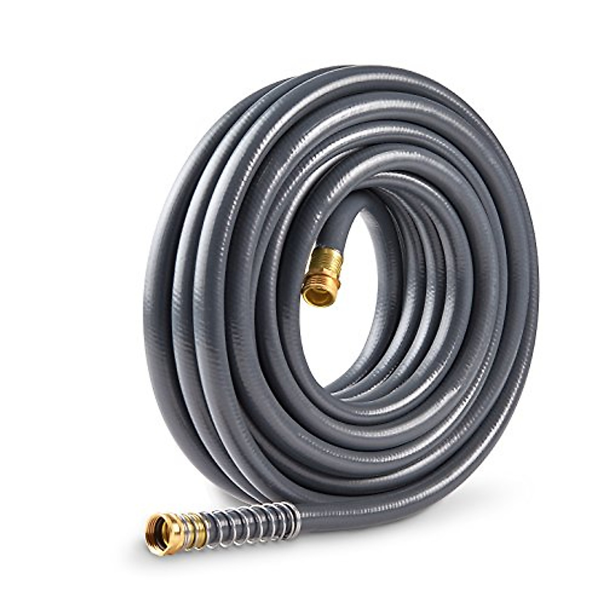 Gilmour 874501-1001 Flexogen Super Duty Garden Hose Gray 5/8 inch x 50 feet, Gray,Green