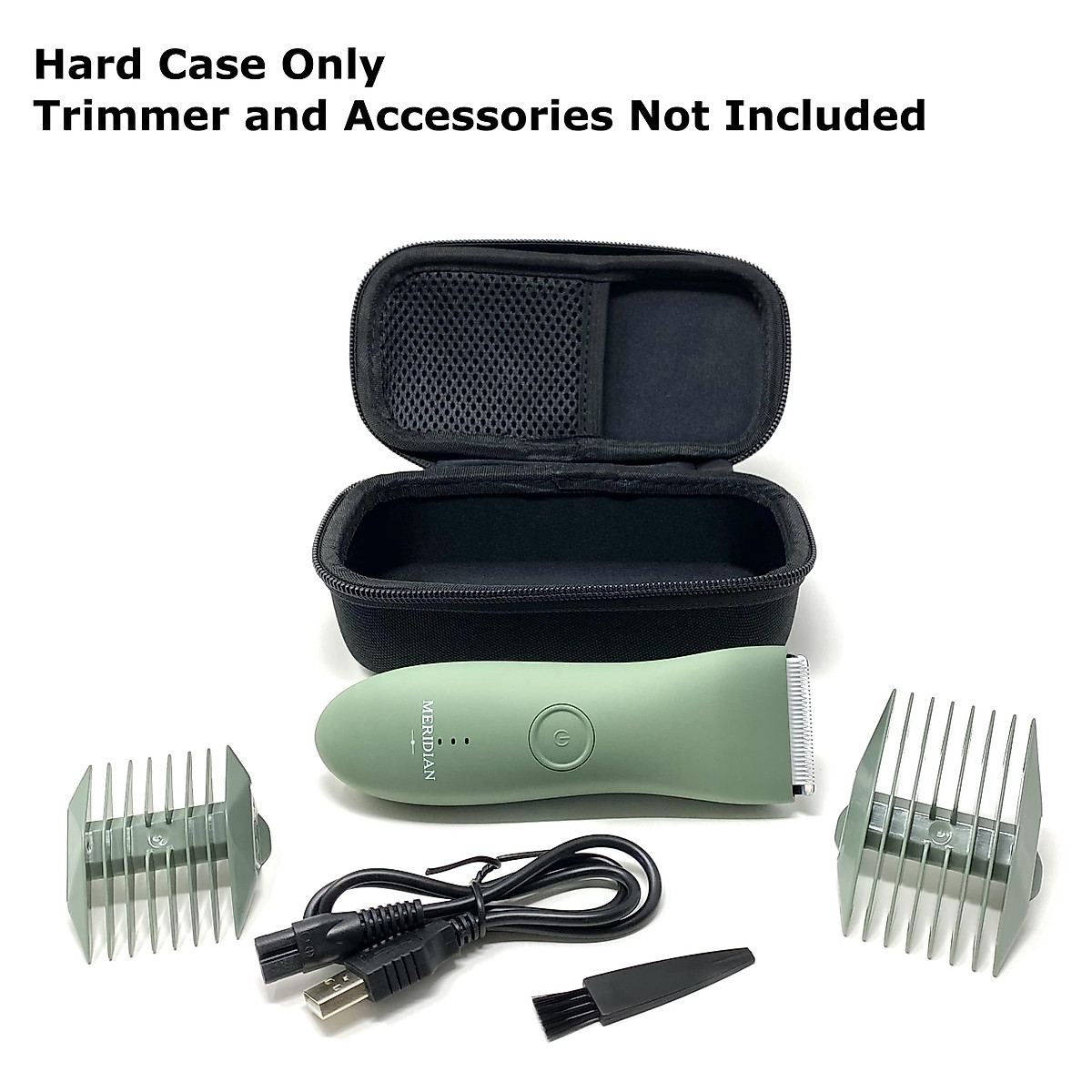 Arber Protective Hard Case Compatible with Meridian Shaver and Accessories - Hard Case Only
