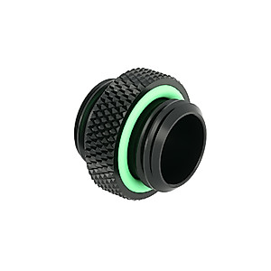 Barrow G1/4" Male to Male Mini Extender Fitting, Black