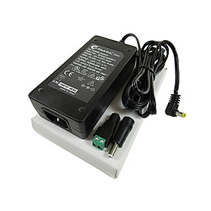 GlobTek UL Listed 24V DC Adapter Transformer Power Supply Model GT-21097-5024, TR9CI2100CRP-Y. 100-240V AC to 24V DC, 2.1A - for Computer Peripherals, CCTV Security Cameras, PLC Controllers