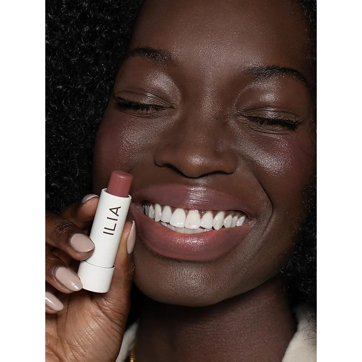 ILIA - Balmy Tint Hydrating Lip Balm | Non-Toxic, Cruelty-Free, Moisturizing + Sheer, Buildable Lip Color (Memoir, 0.15 oz | 4.4 g)