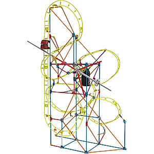 K'NEX Thrill Rides - Clock Work Roller Coaster Building Set – 305 Pieces – For Ages 7+ Engineering Education Toy