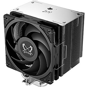 Scythe Mugen 6 CPU Air Cooler, Intel LGA1700, LGA1151, AMD AM5, AM4 Support,120mm, Single Tower, Aluminium Top Cover (Scythe Mugen 5 Rev.C)