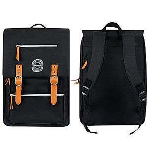 URFORESTIC Chef Knife Backpack Knife Bag with 36 Pockets for Kitchen Knives Tools,Knife Backpack For Chefs Students (Black)