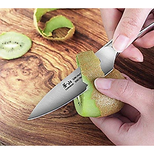 Cangshan N1 Series 1020380 German Steel Forged Paring Knife, 3.5-Inch Blade