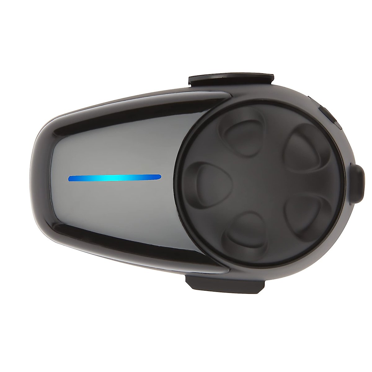 Sena SMH10-11 Motorcycle Bluetooth Headset / Intercom with Universal Microphone Kit (Single) , Black
