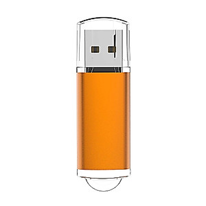 Flash drive, wellsenn USB Flash Drive 32 GB X 5 Bulk Memory Stick Jump Drive External Drives USB Stick USB Storage Portable Thumb Drive Pen Drive Pack 5 Mixed Coler (Red, Blue, Green, Purple and Orang