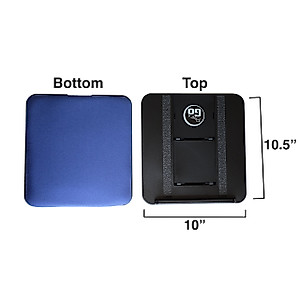 Prop 'n Go Slim - iPad Pillow with Adjustable Angle Control for iPad Air, iPad Mini, iPad Pro, iPhone, Tablets, eReaders, and More (Blue)