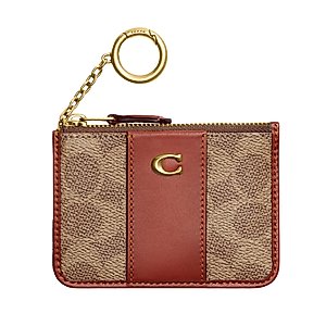 Coach Mini Id Skinny, Tan Rust