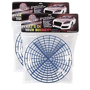 GRIT GUARD - The Original Grit Guard Insert Separates Grit From the Mitt (BLUE, 2 PACK)