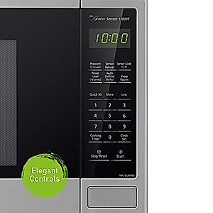 Panasonic NN-SU696S Microwave Oven, 1.3 Cft, Stainless Steel/Silver
