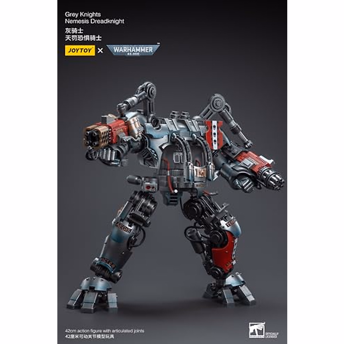 JoyToy Warhammer 40K: Grey Knights Nemesis Dreadknight 1:18 Scale Action Figure