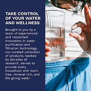 Active H2 Ultra Hydrogen Water Tablet - Optimize Health, Support Immunity, and Balance Antioxidants with Benefits of Molecular Hydrogen (1 Bottle, 60 Tablets)