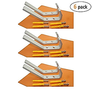 AUXPhome 6Set Motorcycle Helmet Holder Hook, Wall Mounted Equestrian Helmet Storage Rack Hanger, Motorbike Cloth Wall Display Rack, Football Helmet Display Stand, Baseball Batting Helmet Rack