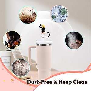 Cuiting 10PCS Taylor Straw Cover Cap for Stanley 10mm Straw Toppers for 30&40 Oz Tumbler Cup Accessories