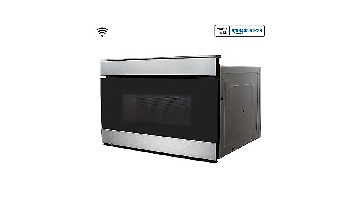 Sharp 24" Smart Microwave Drawer with Voice Control