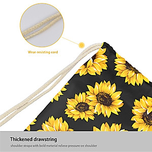 doginthehole Horse Drawstring Backpack Bag Sport Gym Sackpack Outdoor Yoga Gym Swimming Travel Beach Sackpack for Girls