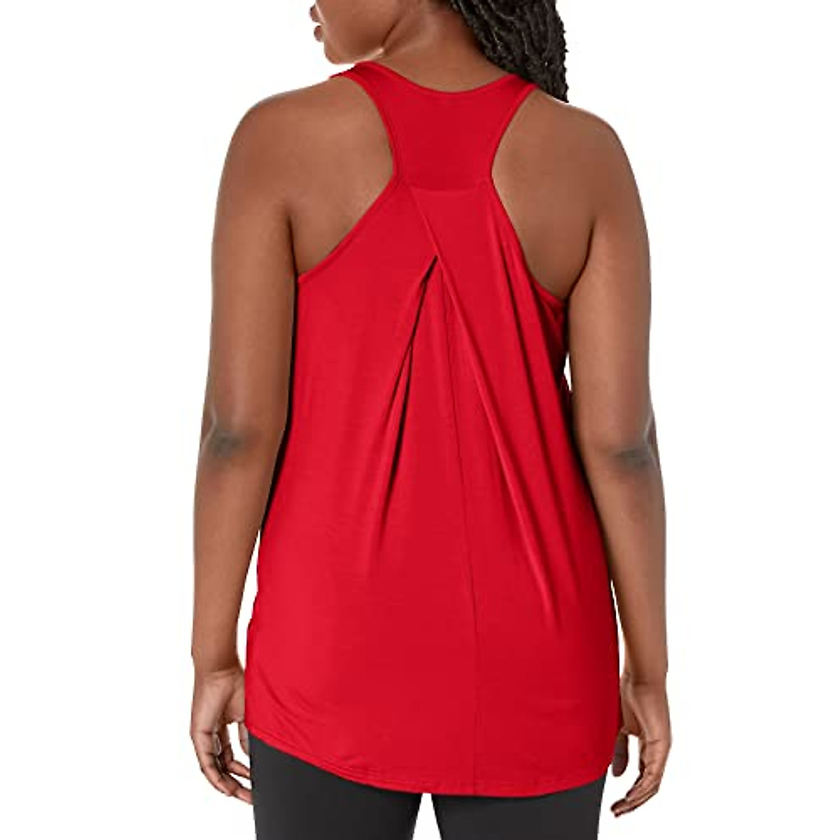 Mippo Womens Workout Tops Athletic Tank Tops Yoga Exercise Shirts Tennis Tops Sports Running Tank Top Racer Back Tanking Top for Women Red M