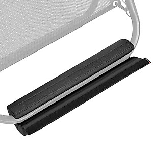 Zero Gravity Chair Cushion for Foot Rest, TOPJUM Footrest Cushion for Anti Gravity Folding Recliner, Footrest Padding for Patio Lawn Outdoor Chair, Lounge Accessory for Tall User
