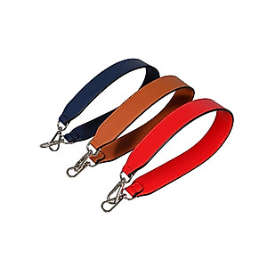 Reason Charm Purse Straps Replacement PU Leather Handbags Strap Shoulder Bag Straps Phone Pendant (Brown)