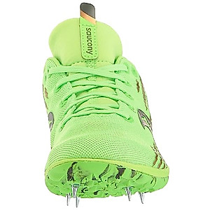 Saucony Women's Havok XC3 Sneaker, Slime, 9