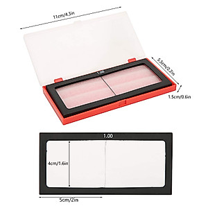 Welding Magnifying Lens Eye-Protecting Welder Accessories 1.0/1.5/2.0/2.5/3.0 Diopter Cheater Lens for Welding Helmet(1.0)